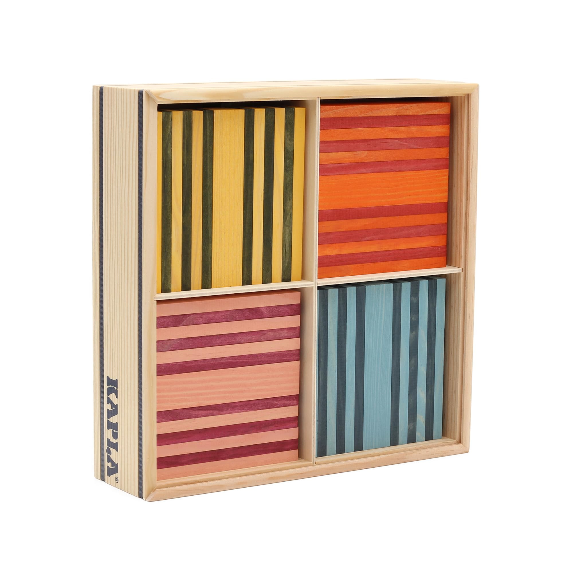 Click here for Kapla 100 Octocolor Case - Wooden Construction Set... prices