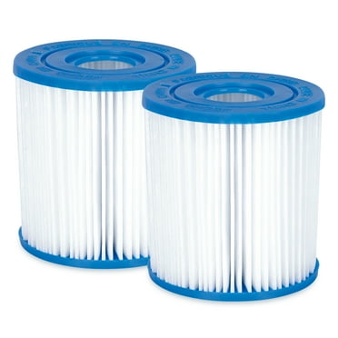(4 pack) Bluescape Type A/C Pool Filter Cartridge 2-Pack, White, Adults ...