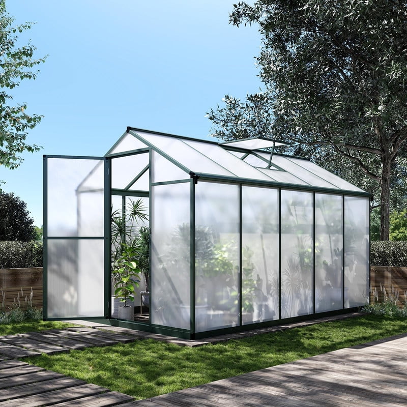 Click here for Tropow Polycarbonate Greenhouse  10x6.25 Ft Outdoo... prices
