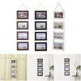 4×6 Inches Picture Frames with 4 Openings Rustics Wall Photo Frame ...