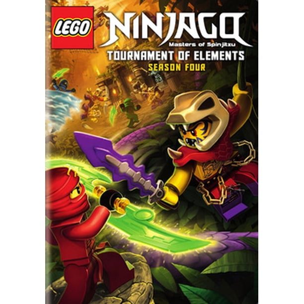 Lego Ninjago Rebooted: Tournament of Elements Season 4 (DVD) - Walmart ...