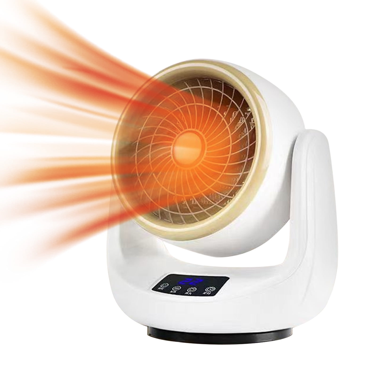 RKSTN Space Heater Fan Heater & Fan, Ceramic Fan Heater, Touchscreen ...