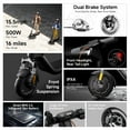 Segway E2 Plus II Electric Scooter, 15 mph Max Speed, 16 Miles Max ...