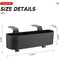 2PCS Car Headrest Backseat Organizer with Cup Holder, Seat Back Hanging ...
