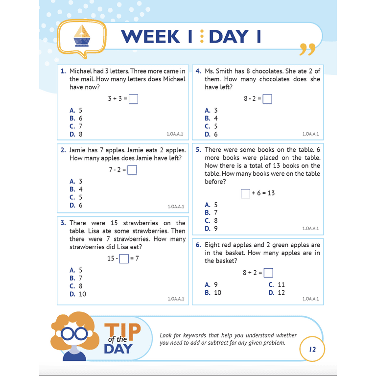 Common Core First Grade Math Worksheets 1st Grade Math Worksheets And