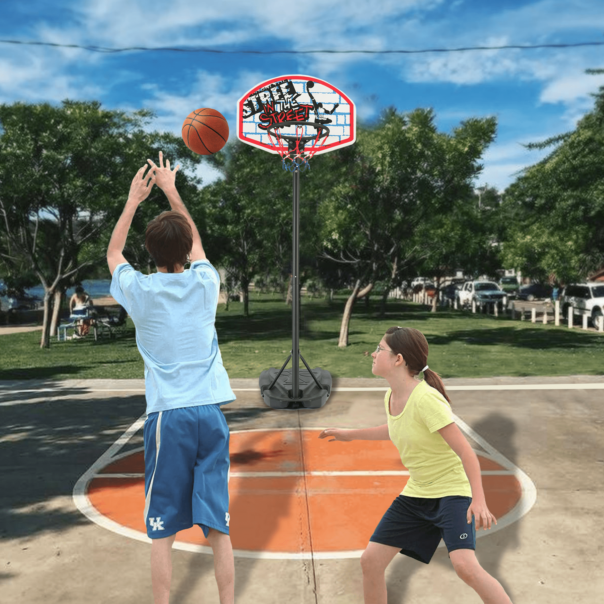 Basketball Hoop Outside