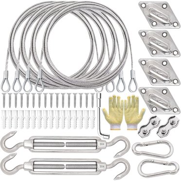 Coolaroo Outdoor DualShade Sun Sail and Hardware Kit, 95% UV Block ...