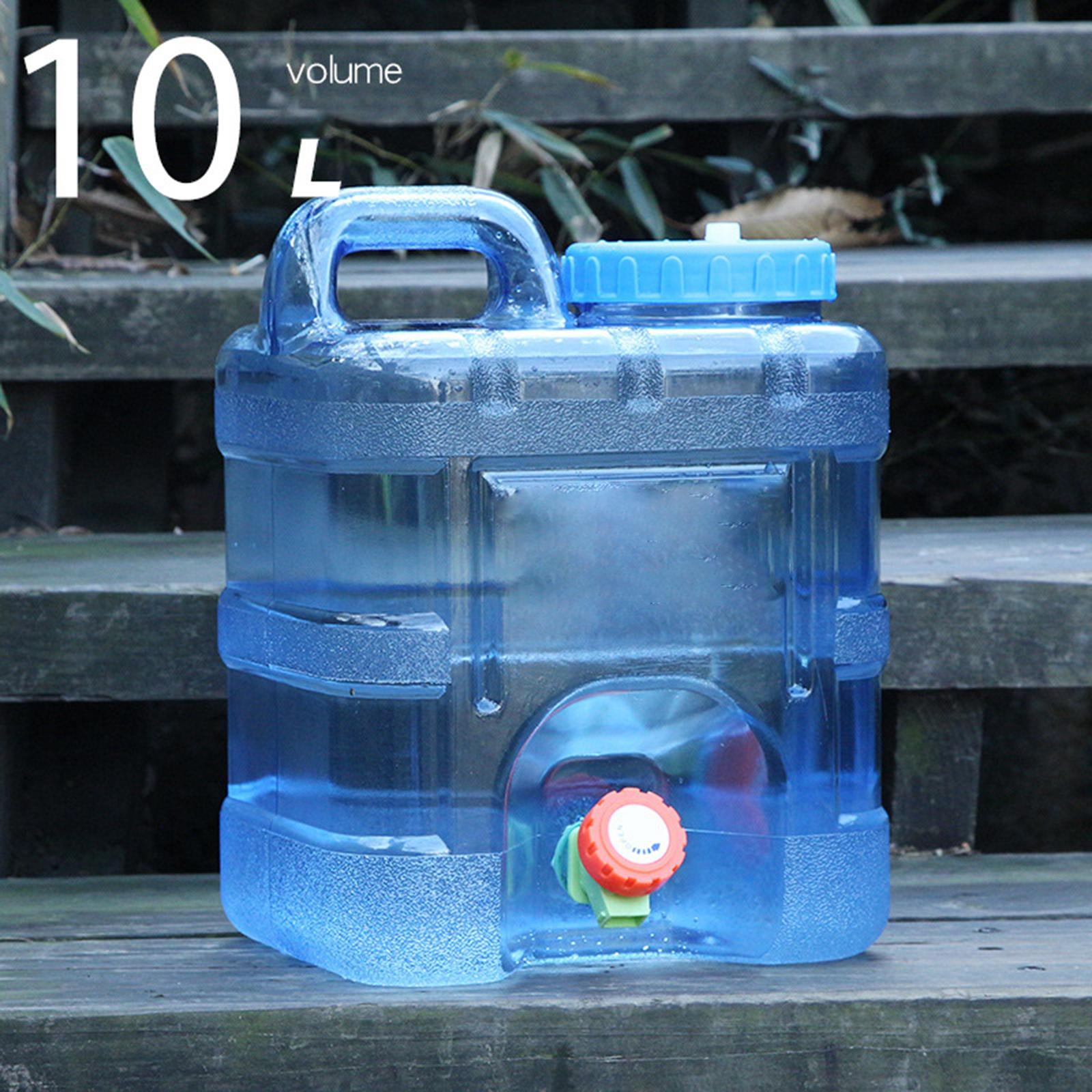 Colaxi Water Container with Spigot Water Storage Jug with Carry Handle ...