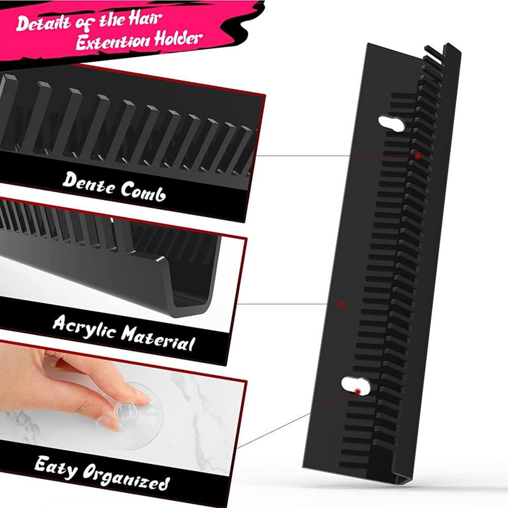 Buy Zochlon Hair Extension Holder Hair Extensions Organizer Rack Hair ...