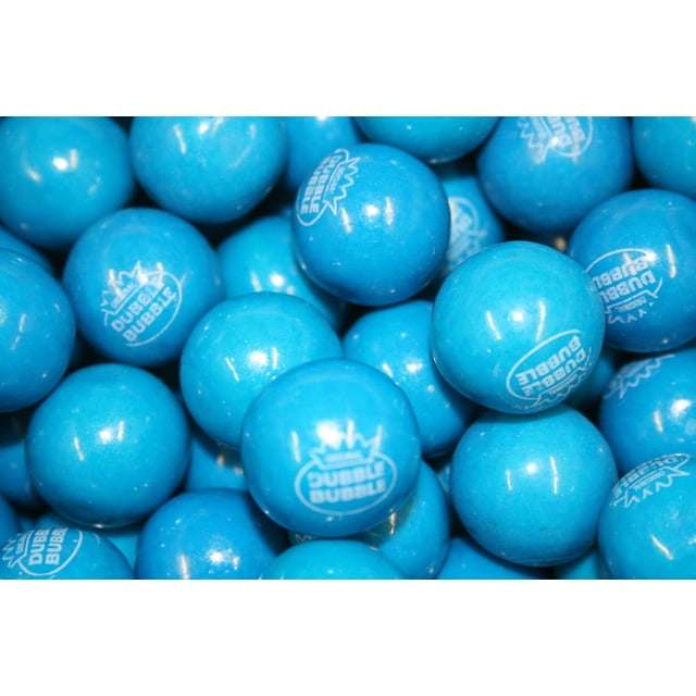 BAYSIDE CANDY GUMBALLS BLUEBERRY SMOOTHIE BUBBLE GUM 25mm or 1 inch ...
