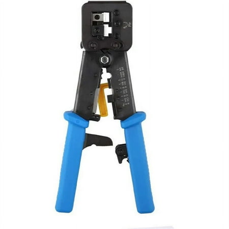RJ45 Crimp Tool For Pass-Through Connectors Professional Ethernet ...