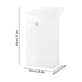No Pump Needed Vacuum Storage Bag, Compression Packing Space Saver Seal ...