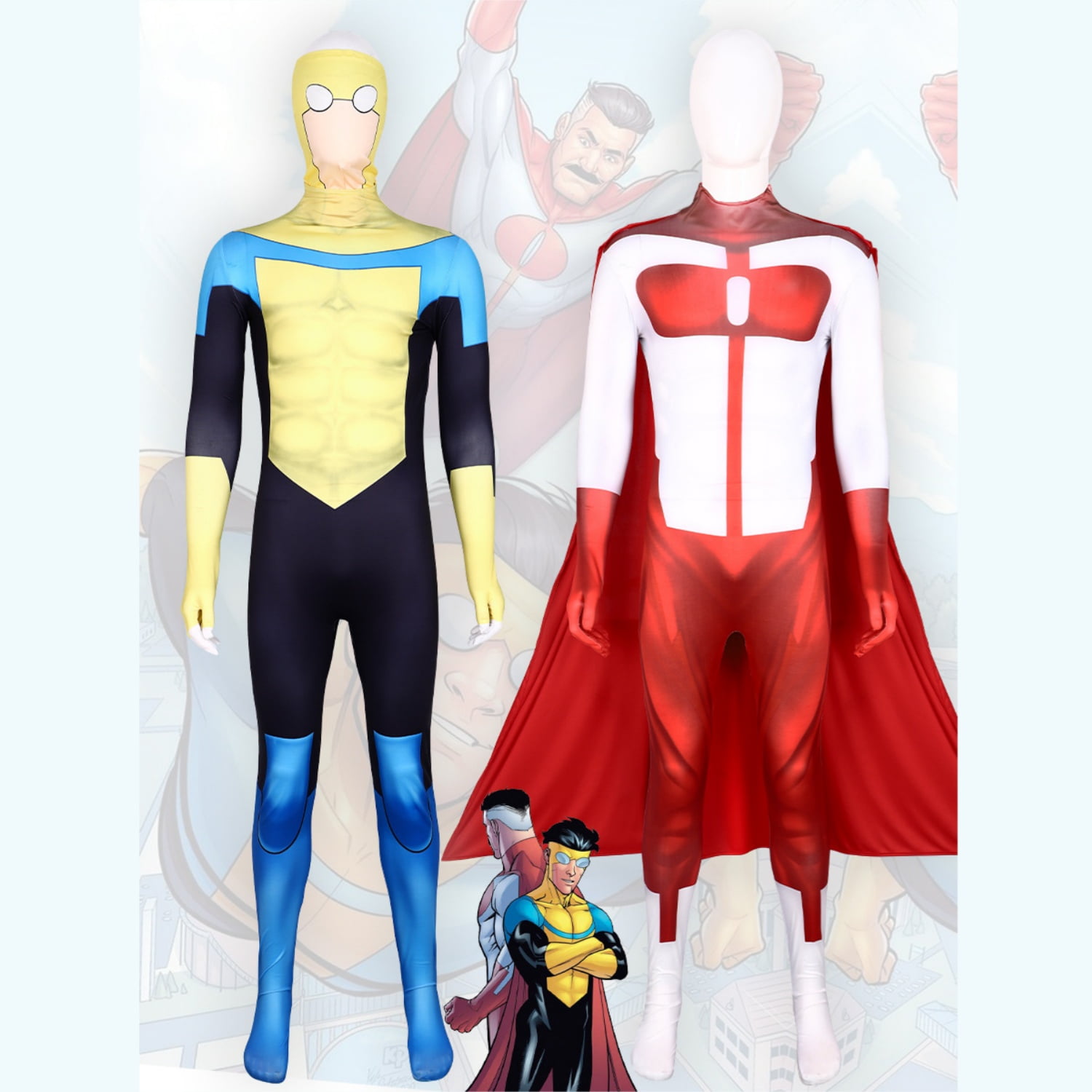 Invincible Cosplay Disfraz Invincible Mark Grayson Cosplay Holiday ...