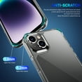 Case for iPhone 14 Plus Case Clear, Non Yellowing Crystal Clear Anti ...