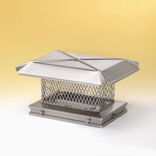 Gelco Single-Flue Stainless Steel Caps - Walmart.com