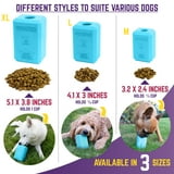 Chew King By Mammoth Premium Treat Dog Toy, Large, Natural Rubber ...