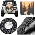 Brown Bear Spare Tire Cover for Rv Trailer Camper- Waterproof Wheel ...