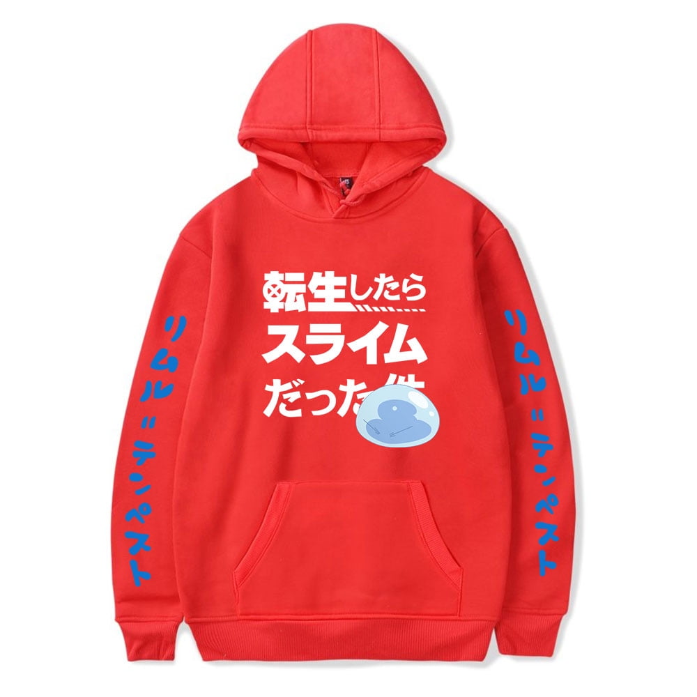JMSUN Anime That Time I Got Reincarnated As A Slime Hoodie Rimuru ...