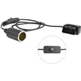 1M/3.3ft Right Angle 1M/3.3ft OBD2 Male to Cigarette Lighter Female ...