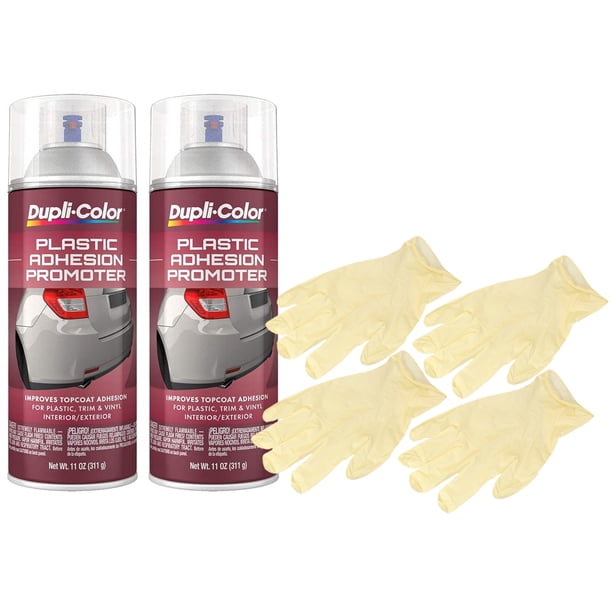 Dupli-Color Adhesion Promoter Clear Primer (11 oz) Bundle with Latex ...