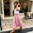 BLTIBY Girls Casual Midi Skirts Summer Trendy Solid Color Elastic Waist ...