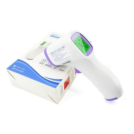 Non-Contact Thermometer Touchless Thermometer Adults And Kids Digital Infrared Forehead ...
