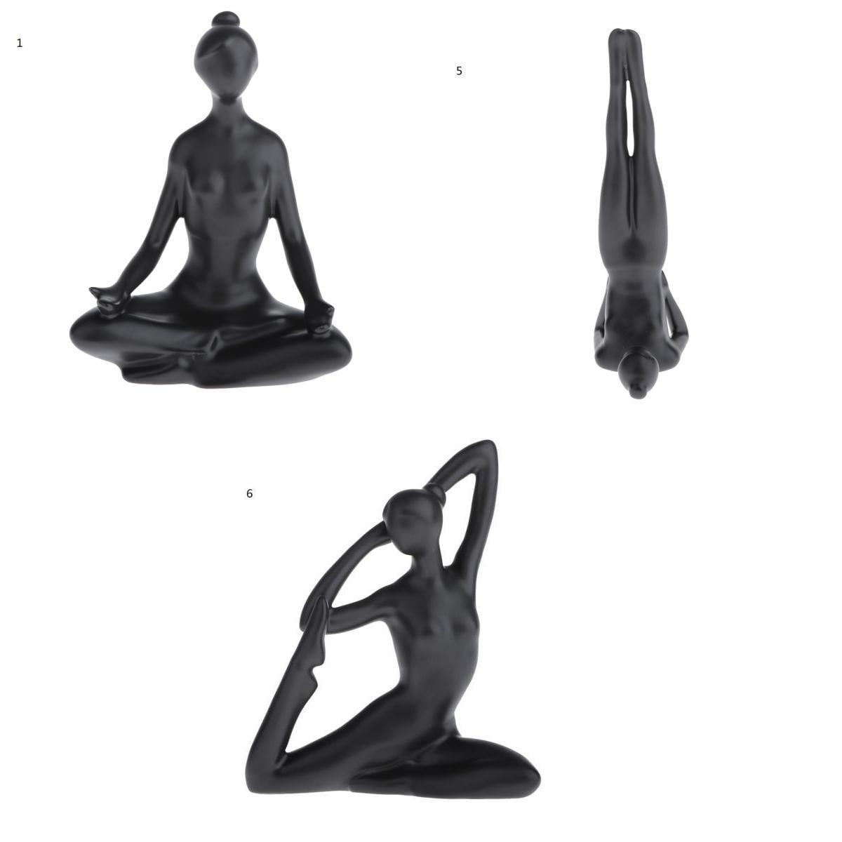 3 X Simple Statue Sculpture Office Decoration - Walmart.com