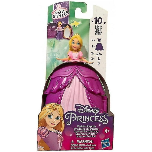 Disney Princess Doll Figures Secret Styles Fashion Surprise Rapunzel ...