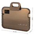 Plastic File Folder with Lock Handle Portable Box Waterproof Filing ...