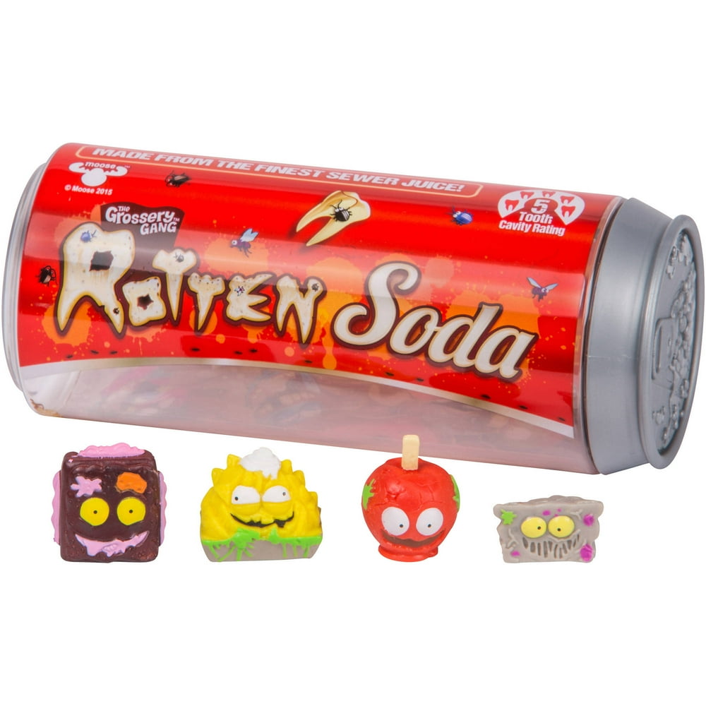 The Grossery Gang S2 Rotten Soda 4pk (Regular Pack) - Walmart.com ...