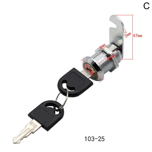Cam Lock Locker Furniture Lock Post Mail Box Lock Camlock Cabinet GX ...