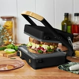 Beautiful 2-in-1 Panini Press & Grill, Black Sesame by Drew Barrymore ...