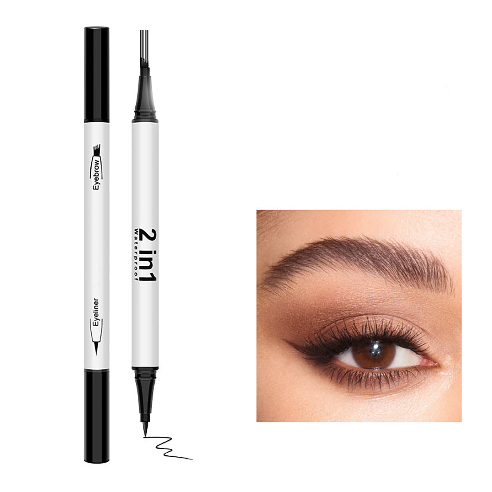 SDHJKSIN 4 Micro Eyebrow Pencil 24 Hours Lasting And Fouling With Micro ...