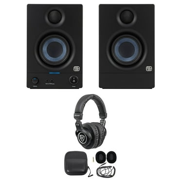 Pyle PSTND32 Universal Tripod Dual Studio Monitor Speaker Stand Mount ...