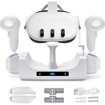 Charging Dock for Oculus/Meta Quest 3- Magnetic Docking Station with ...