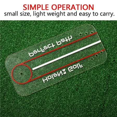 Golf Swing Putting Practice Mirror Small Posture Correction Mirror ...