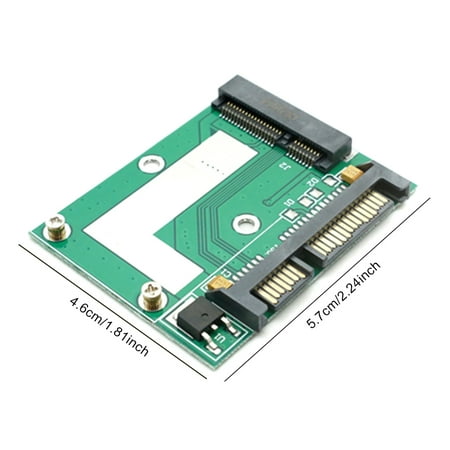 MSATA to SATA Hard Drive Adapter Card MSATA to SATA Hard Removable ...