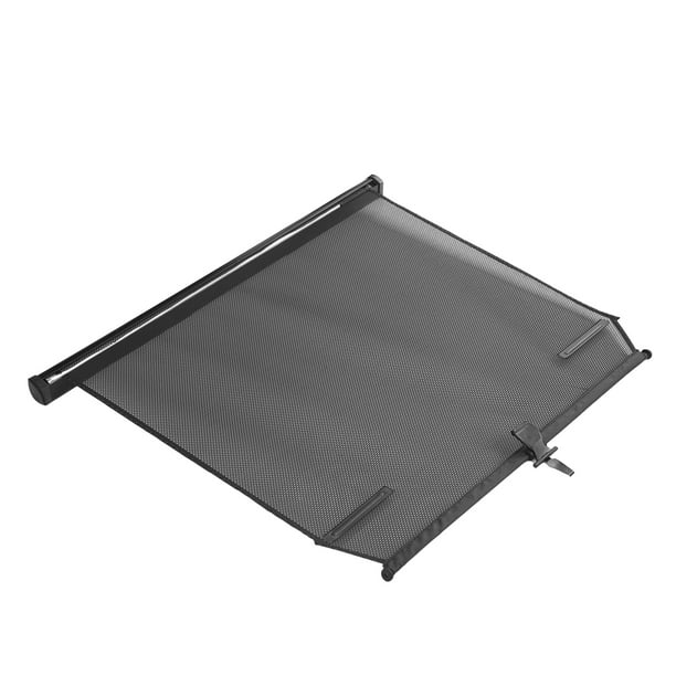 Car Sun Shade, Portable Universal Black Retractable Sun Visor For ...