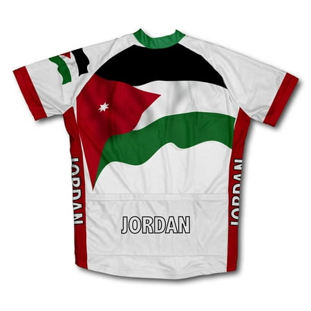ScudoPro - Jordan Flag Short Sleeve Cycling Jersey for Women - Size S ...