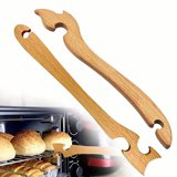 Hot sales! Oven Rack Puller Wood Oven Rack Pull Tool Scalding Pull Out ...