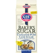 C&H Baker's Ultrafine Pure Cane Sugar, Blends Faster and Smoother ...