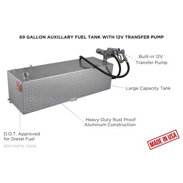 RDS Tanks 72771 Auxiliary Fuel Tank LIQUID TRANSFER TANK - Walmart.com