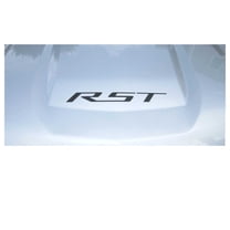 Chevy Silverado Matte Black Trail Boss Hood Accent Decal 2019-2026 GM ...