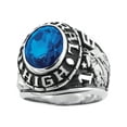 Personalized Men's Classic Oval Class Ring available in Valadium ...