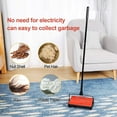 Eyliden Manual Carpet Sweeper for Home Office, Low Carpets, Rugs, Pet ...