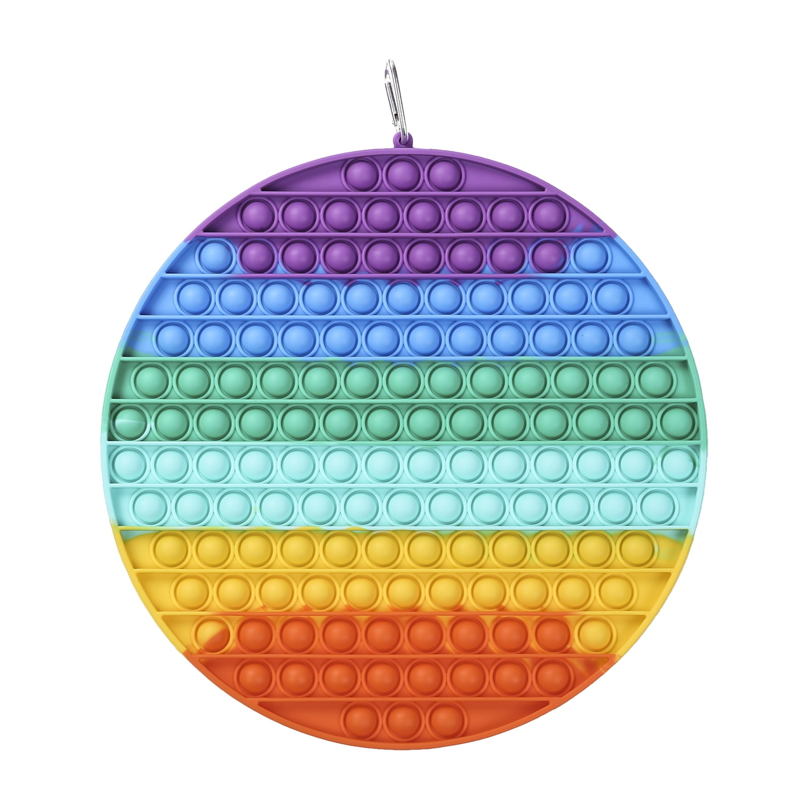 Tregren Push Bubble Pop Fidget Toy Upgrade Big Size Tie Dye Fidget Toys ...