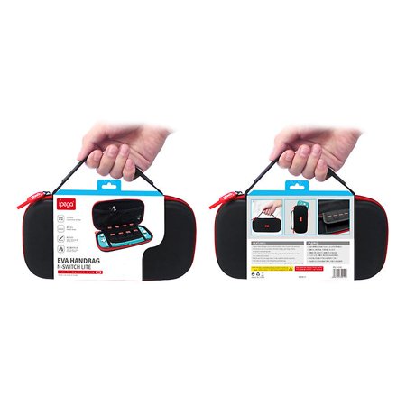 Switch Lite Storage Case Ns Mini Console Crush Resistant Zippered Hard ...