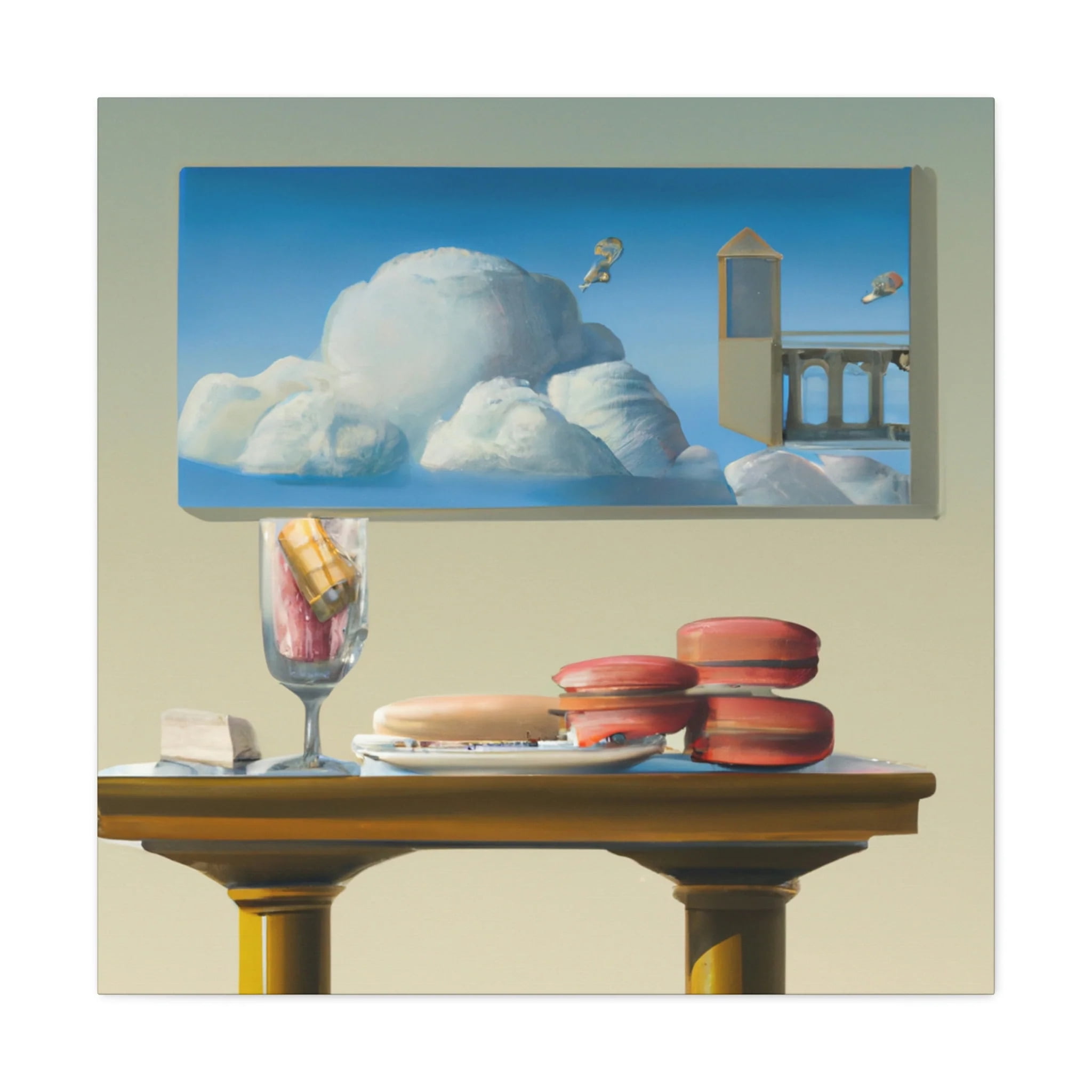 Patisserie Perfection Scene - Canvas - Walmart.com