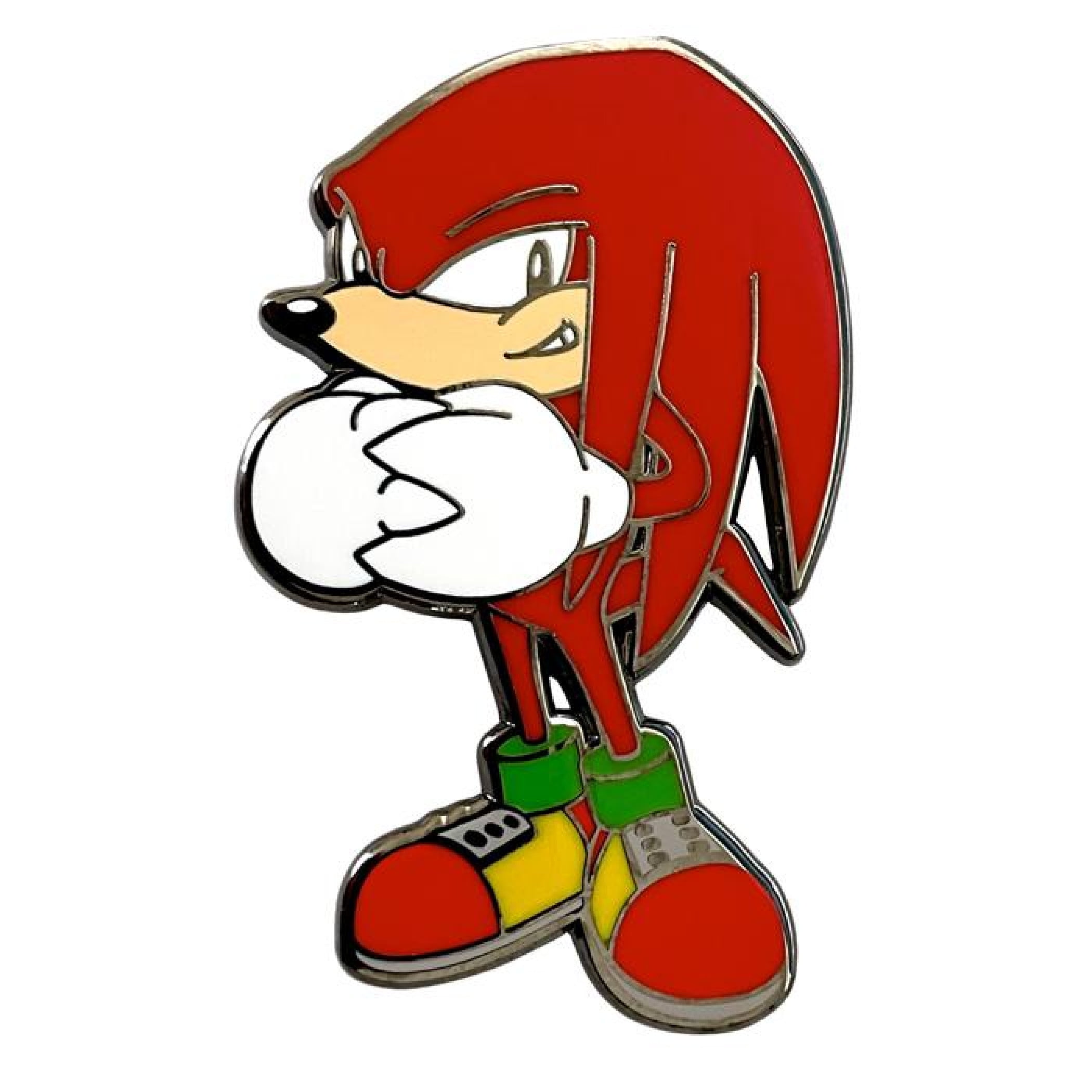 Sonic The Hedgehog Knuckles the Echidna Enamel Pin - Walmart.com