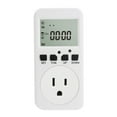 Efficient Digital Timer Outlet Switch Compatible With Global Plug Types ...